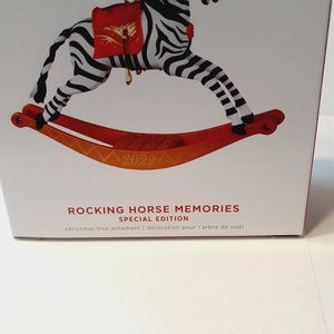 Hallmark | Holiday | 222 Hallmark Exclusive Rocking Horse Zebra ...